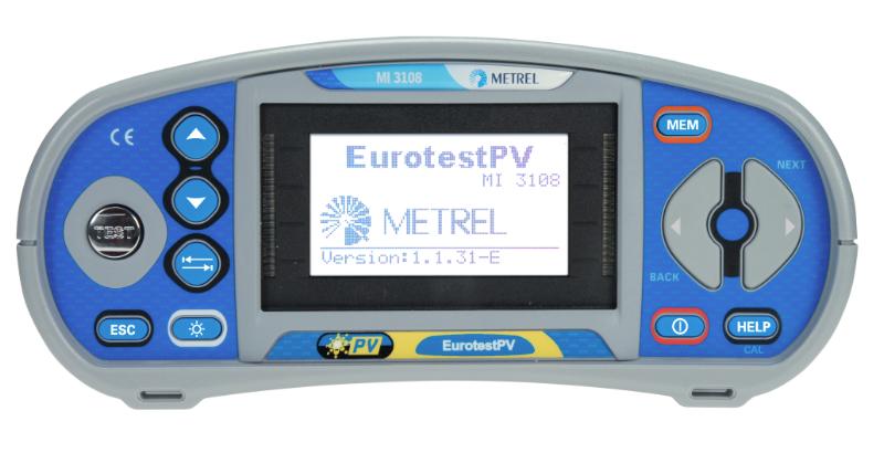 Metrel MI3108 Eurotest PV Pro set